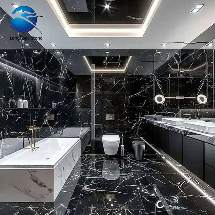 Luxury Black Marble Bathroom Design Ideas Trends and Tips